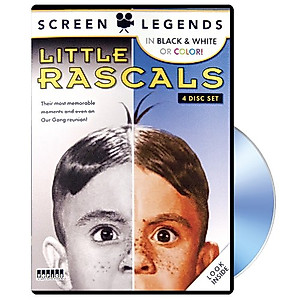 Screen Legends: Little Rascals in Black and White and Color (4 Disc DVD Set)