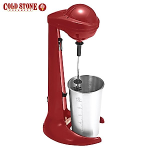 Cold Stone Milkshake Maker with Stainless Steel Mixing Cup 16 ounce, Electric Drink Maker