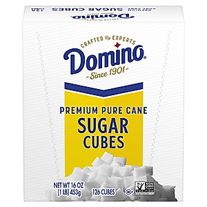 Domino Premium Pure Cane Sugar Cubes Dots, 1 Pound Box