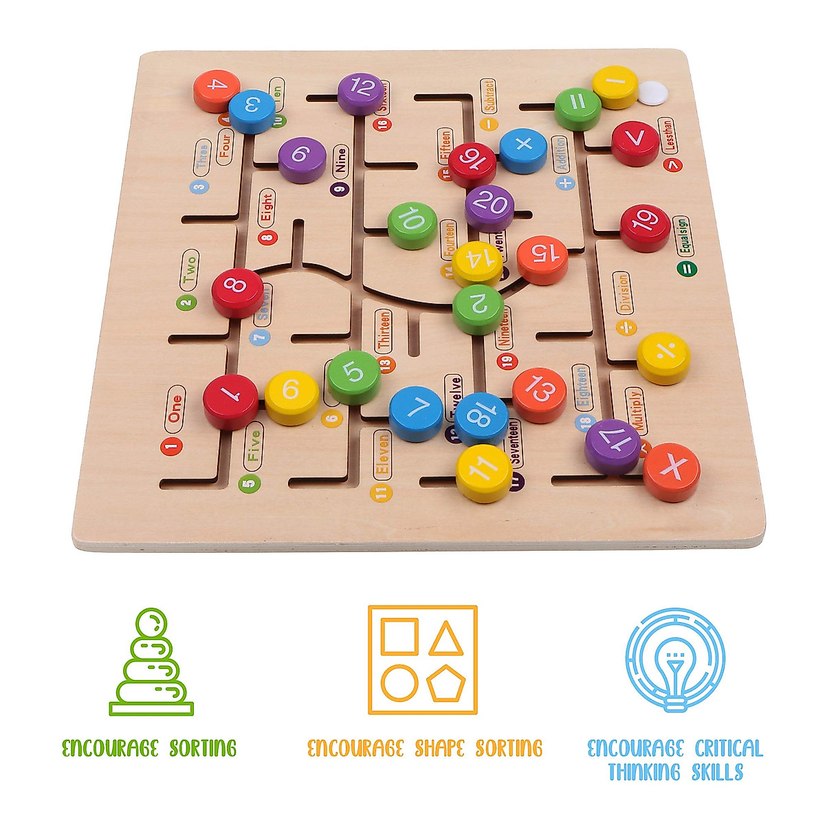 Boxiki kids Wooden Alphabet Puzzle. Alphabet Board for Kids with Wooden Letters. Best Learning ABC Puzzles That Help in Developing Motor Skills, Concentration and Imagination in Children.