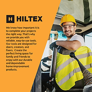 Hiltex 10060 Security Bit Set with Magnetic Extension Adapter, 61 Piece | 1/4-Inch Hex Shank | CR-V Steel