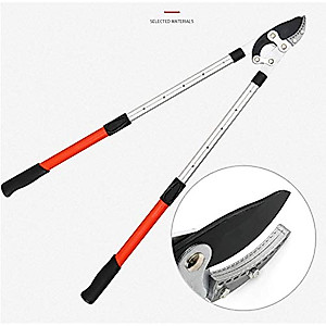 Heavy Duty Tree Ratchet Lopper Pruner Professional Garden Lopper, Anvil Razor Blades for Cutting Thick Branches, Suitable for Fruit Tree Pruning, Bonsai Pruning Every Family