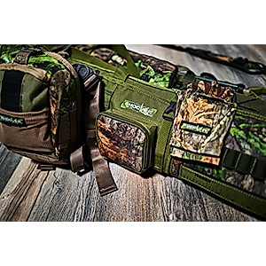 Allen Company Gear Fit Pursuit Shocker Turkey Shotgun Case, 52", Mossy Oak Obsession, Gray/White/Red (954-52)