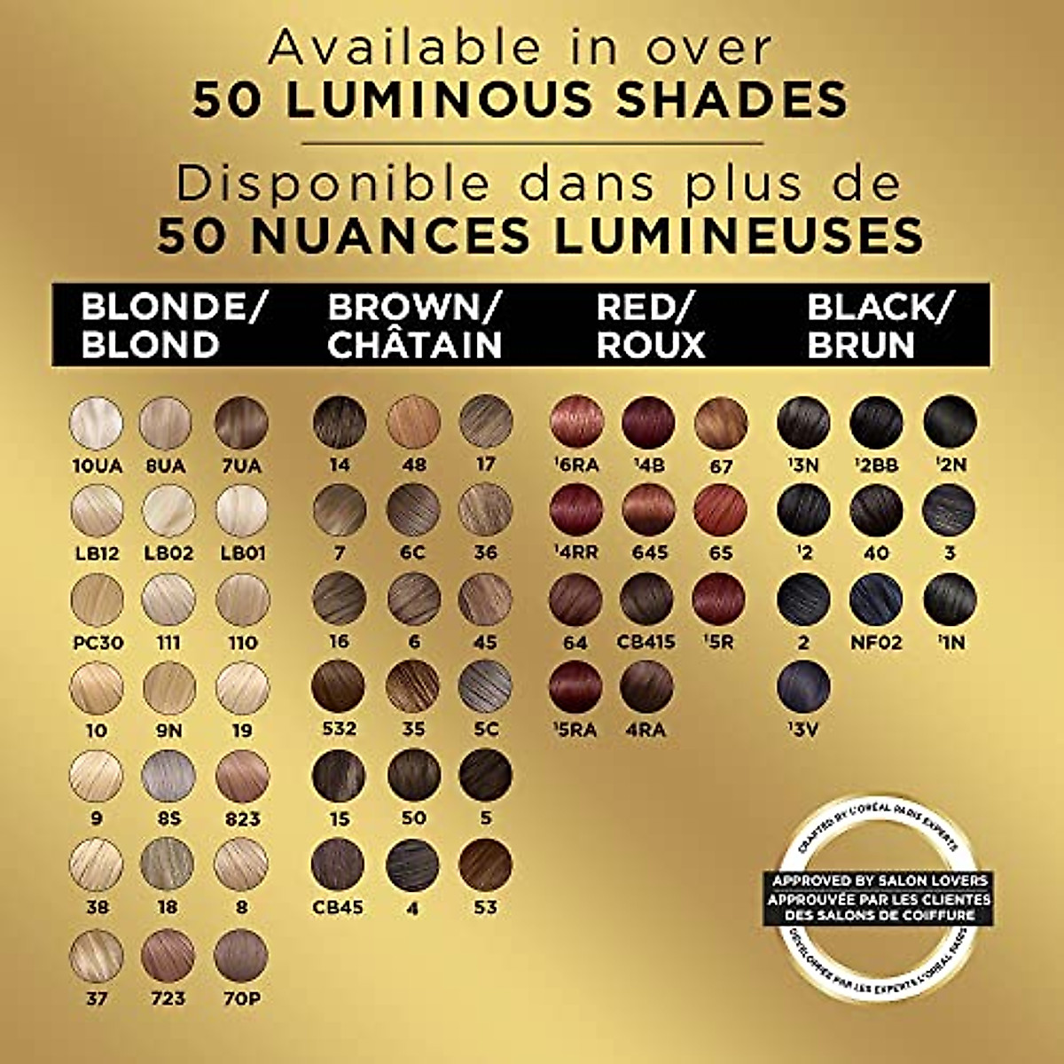 L'Oreal Paris Fade-defying + Shine Permanent Hair Color, Rich Luminous Conditioning Colorant, up to 8 Weeks Of Fade-Defying Hair Color, 70P - Dark Lilac Opal Blonde