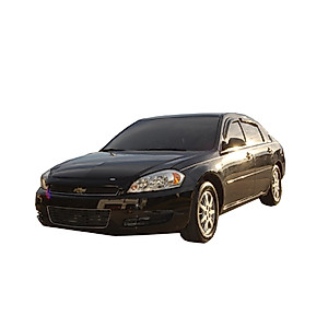 Auto Ventshade [AVS] Hood Shield Carflector | Low Profile, Smoke Color | 20604 | Fits 2006 - 2013 Chevrolet Impala