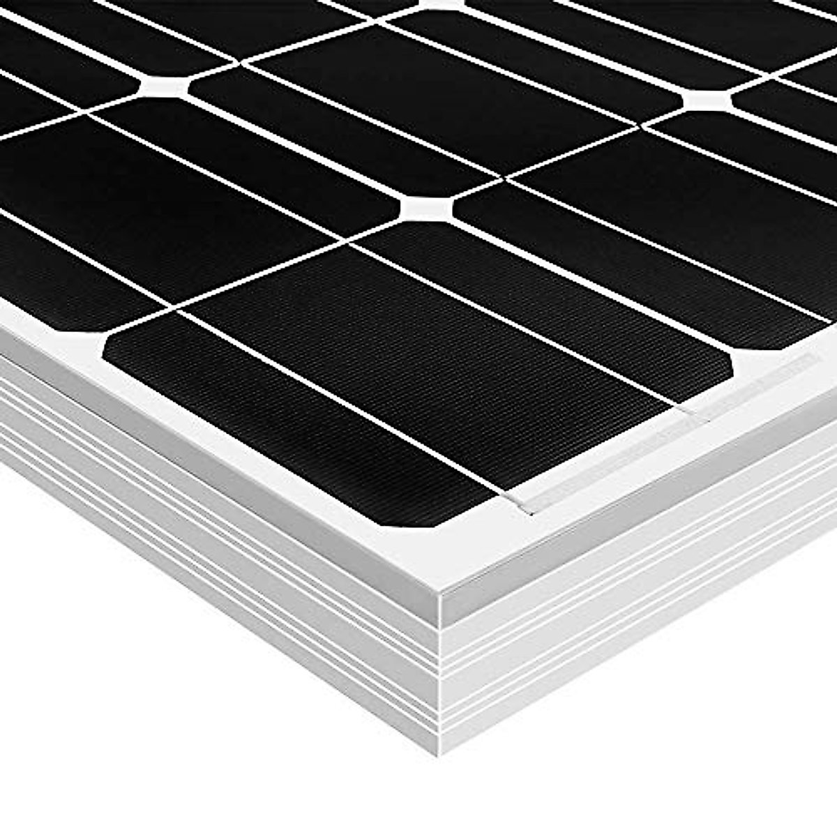 SUNGOLDPOWER 200 Watt 12V Monocrystalline Solar Panel Module Kit, High Efficiency Module PV Power Charging Battery, Portable LCD Solar Panel Controller for RV, Boats, Camper, Marine,Off-Grid System