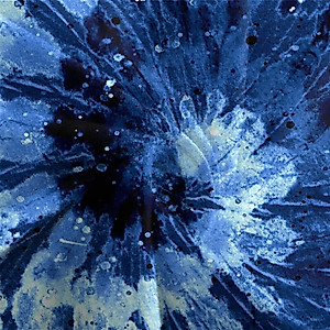 Blue Tie Dye Bedding Set Blue Tie Dye Bedding Cover Spiral Tie Dyed Printed Bed Comforter Cover Set,Boho Bohemian Hippie Bedding Sets Full Size Abstract Printed Quilt Cover Full（203x228cm）