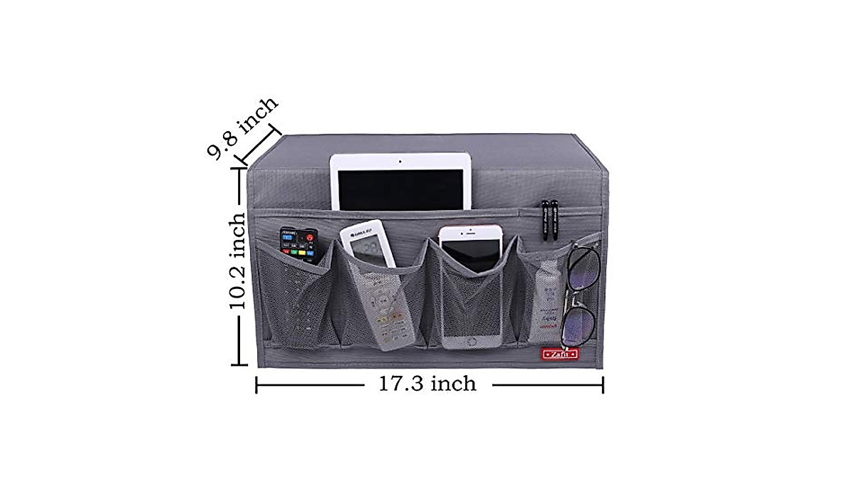 Zafit 6 Pockets Bedside Organizer - Keep Essentials Close