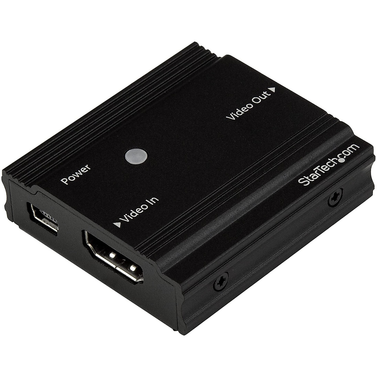 StarTech.com 115 ft. (35 m) 4K HDMI Extender - HDMI Extender - Up To 4K60 - Amplifier/Booster - HDMI to HDMI Booster , TAA (HDBOOST4K)