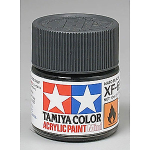 TAMIYA Acrylic Mini XF69 NATO Black TAM81769 Plastics Paint Acrylic