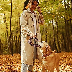 Anhozuo Dog Chew Toys for Aggressive Chewers Large Breed, Indestructible Dog Toys for Large Dogs, Tough Durable Dog Chew Toys for Medium and Large Dogs, Real Bacon Flavor Skull Elements Dog Toys