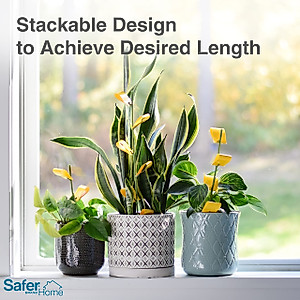Safer Brand Home SH5026 Houseplant Sticky Stake Insect Traps for Indoor Plants - 16 Traps Included - Controls Aphids, Whiteflies, Fruit Flies, Fungus Gnats, and Other Insects