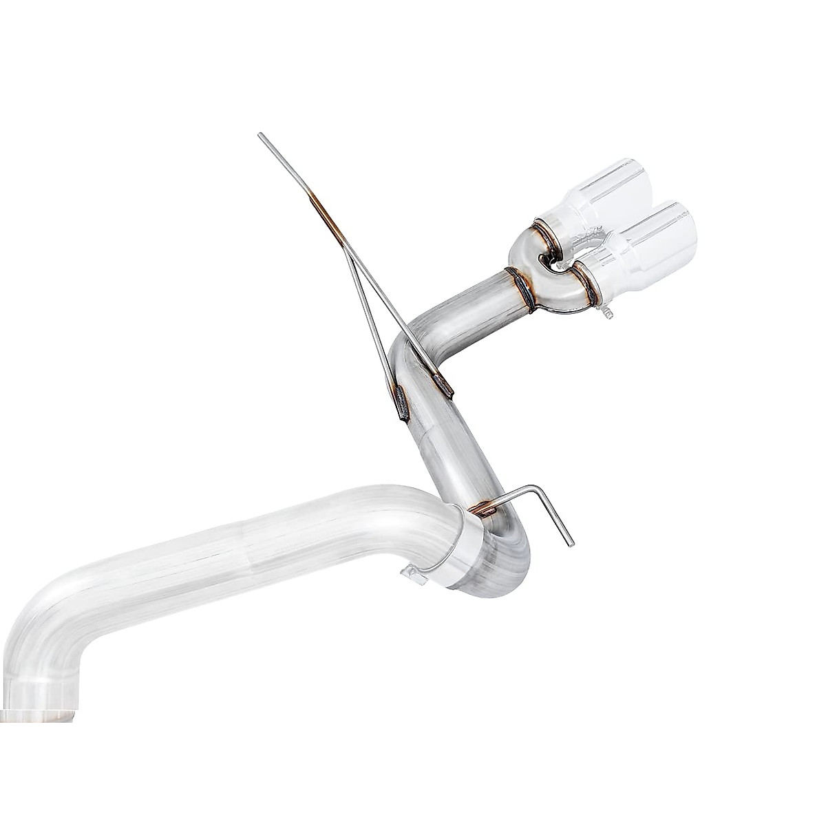 AWE Tuning Ford Focus ST Track Edition Cat-back Exhaust - Chrome Silver Tips