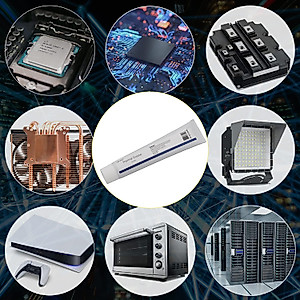 GENNEL G104 100Grams Tube White Thermal Grease Paste, Thermal Compound Heatsink Paste for PC CPU Coolers GPU LED PS4 Chipset Cooling