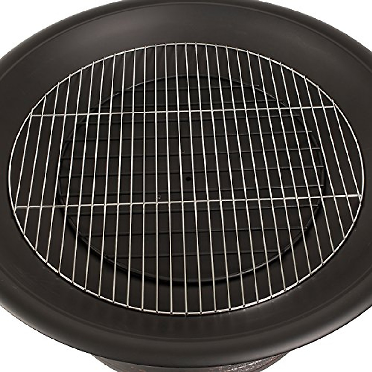 Pleasant Hearth OFW717RC Palmetto Fire Pit with Cooking Grid
