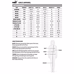 PUMA Girls' Big Active Short, Black, Small