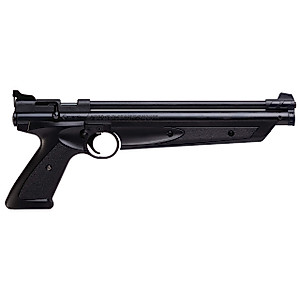 Crosman P1322 American Classic Variable-Pump .22-Caliber Pellet Air Pistol, Black