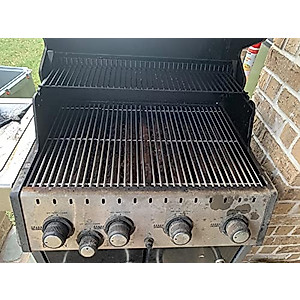 17 3/8" Cooking Grid Grates for Broil King Baron 320, 340, 420, 440, 490, Huntington 2122-64 2122-67 6020-54 6020-57 6020-64 6020-67 6023-89, Sterling 5020-54, Broil-Mate Grill, Stainless Steel, 4PCS