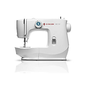 SINGER | M2100 Sewing Machine With Accessory Kit & Foot Pedal - 63 Stitch Applications - Simple & Great for Beginners