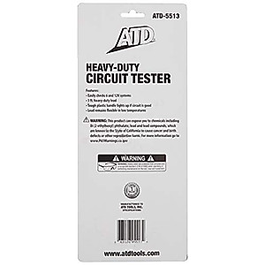 ATD Tools 5513 Heavy-Duty Circuit Tester
