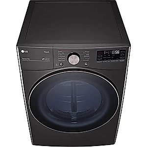 7.4 cu. ft. Ultra Large Capacity Smart wi-fi Enabled Front Load Electric Dryer with TurboSteam™ and Built-In Intelligence
