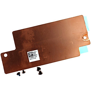Deal4GO Two Slot 2280 M.2 SSD Heatsink Cover Hard Drive Thermal Shield for Dell Alienware M15 M17 0R46DX R46DX