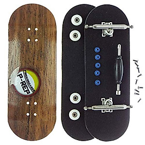 P-REP Ebony - Solid Performance Complete Wooden Fingerboard (Chromite, 34mm x 97mm)