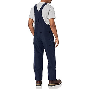Carhartt Men'sRelaxed Fit Duck Bib Overall Navy,L28-W46