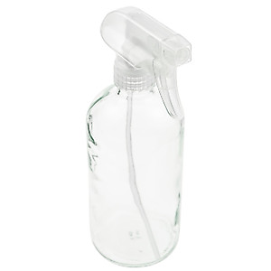 Glass Spray Bottle - Empty Refillable 16 oz Container is Great for Essential Oils, Cleaning Products, Homemade Cleaners, Aromatherapy, Misting Plants with Water, and Vinegar Mixtures for Cleaning