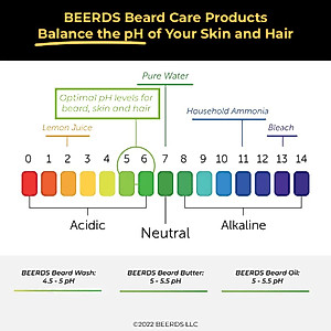 BEERDS Beard Wash (4 oz) Boosted by Hops - Cleanses, Restores, Delivers Antioxidants, Key Nutrients, Made in USA (Vanilla Birch)