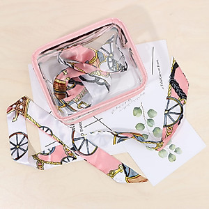 Oweisong Clear Bag for Stadium Events Women Stadium Approved Crossbody Bag Clear Purse Concert Sport Shoulder Handbag