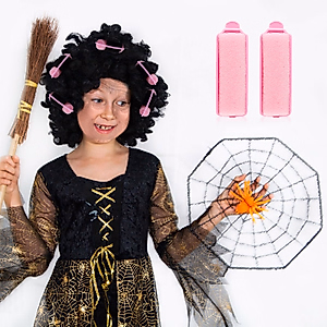 12 Pcs Foam Sponge Hair Rollers 2.4 Inch Hair Curlers to Sleep In Soft Sleep Rollers Hair Curlers for Curls Style Heatless Hair Curler Christmas Party Hairstyles