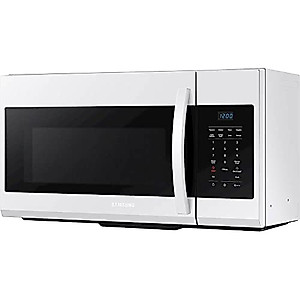 Samsung 1.7 Cu. Ft. White Over-The-Range Microwave