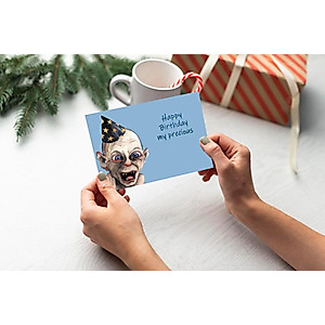 XXDJLP Humour Birthday Cards Gifts for Boyfriend Girlfriend, Awesome Best Friend Birthday Card for Him Her, Cheeky Bday Gifts Idea for Husband Wife, Happy Birthday My Precious Card