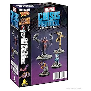 Marvel: Crisis Protocol Brotherhood of Mutants AFFILIATION PACK - Assemble The Mutant Revolution! Tabletop Superhero Game, Ages 14+, 2 Players, 90 Minute Playtime, Made by Atomic Mass Games