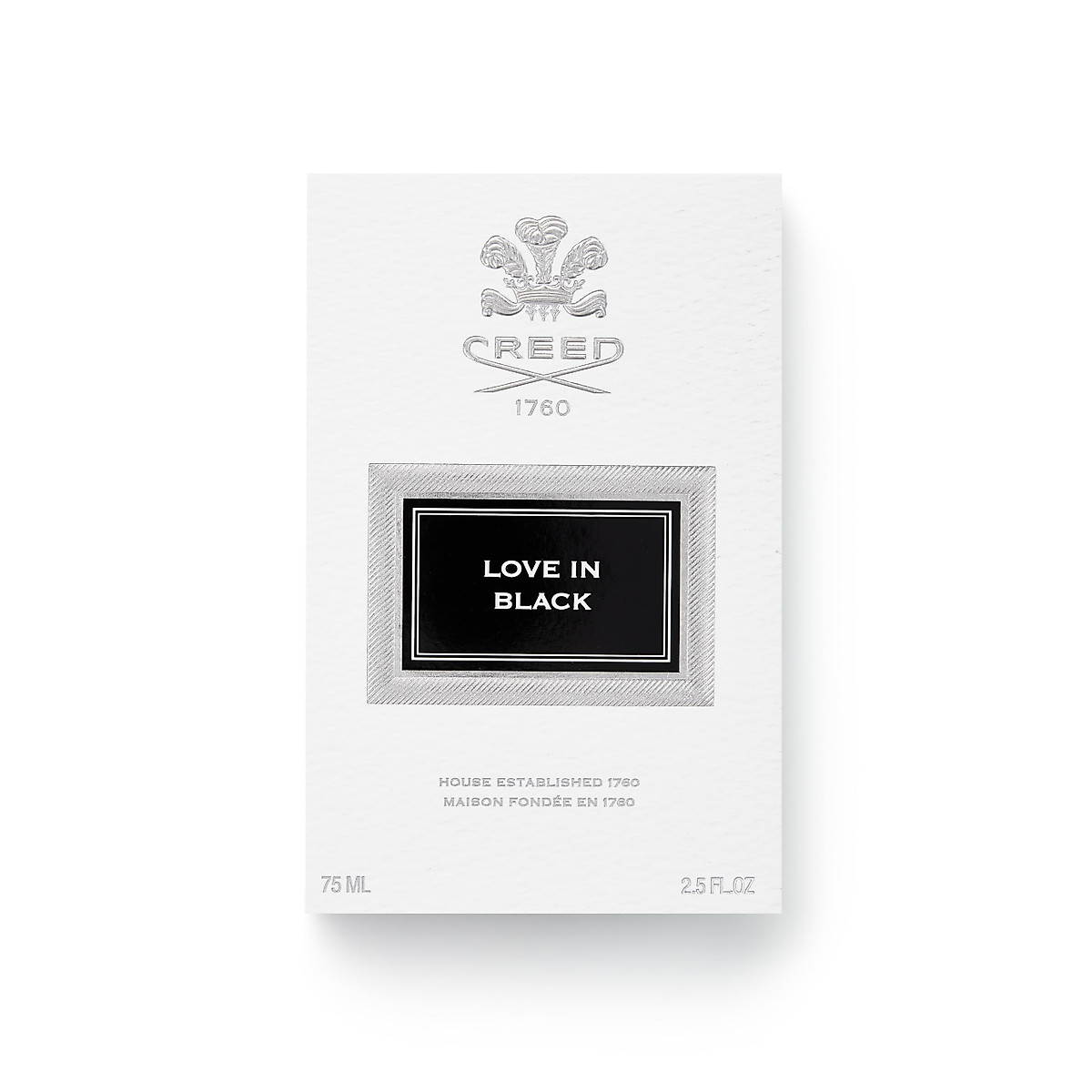 Creed Love In Black, Women's Luxury Perfume, Floral Amber, Crisp, Gourmand Fragrance, 75ML
