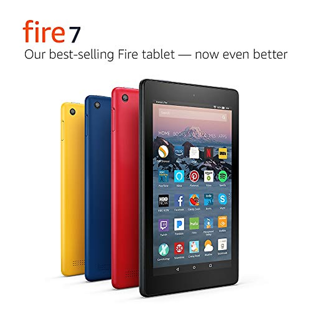 Fire 7 Tablet (7" display, 8 GB) - Black - (Previous Generation - 7th)