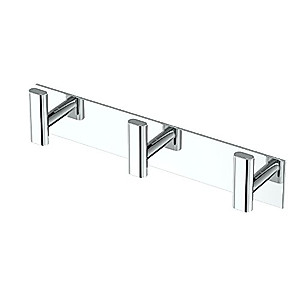 Gatco 1287 Elevate, Triple All Modern Décor Hook, Chrome