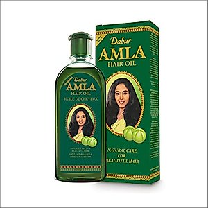 Dabur Amla Hair Oil - Amla Oil, Amla Hair Oil, Amla Oil for Healthy Hair and Moisturized Scalp, Indian Hair Oil for Men and Women, Bio Oil for Hair, Natural Care for Beautiful Hair (500ml)