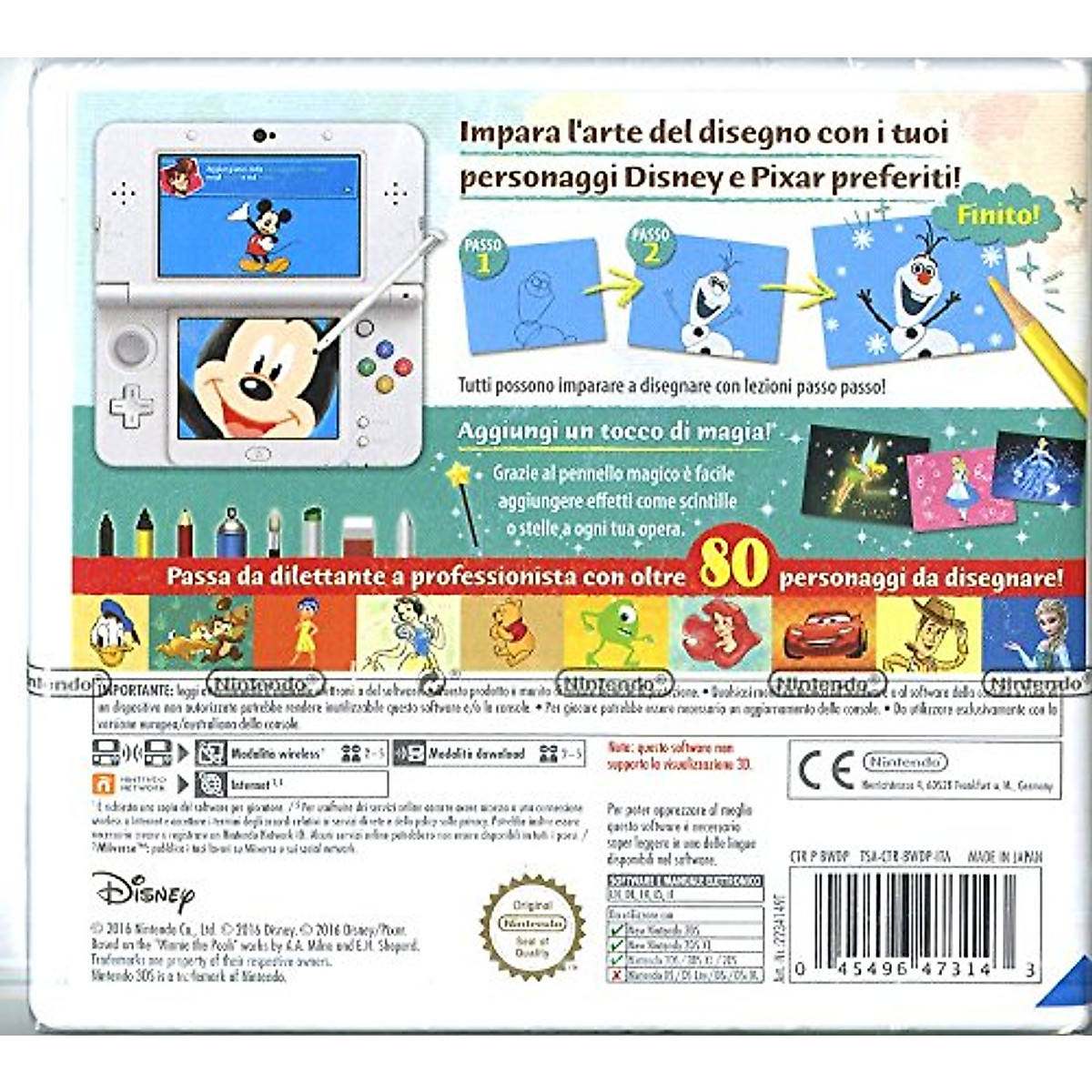 Nintendo Disney Art Academy 3DS)