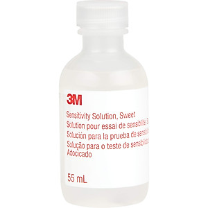 3M 55 mL Replacement Sweet Sensitivity Solution for 3M Any Particulate or GasVapor Respirator (for Use with 3M FT-10 Qualitative Fit Test Apparatus and FT-20 Training and Fit Testing Case)