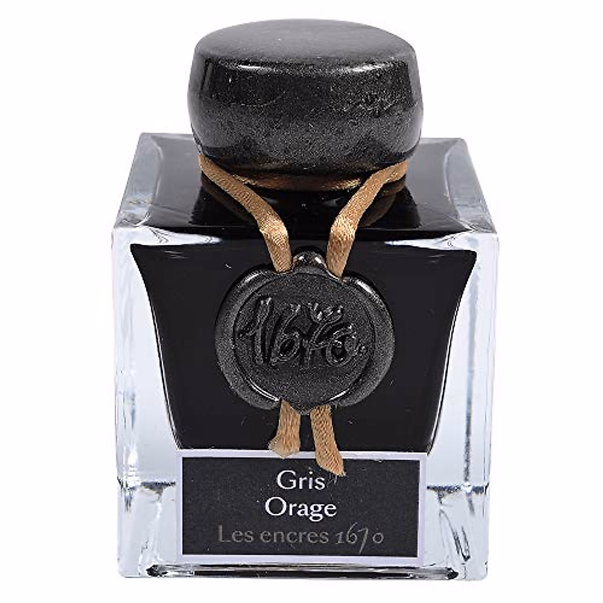 Jack elban Anniversary Ink (1670 with Gold particulates) for Fountain Pen/Fountain Pen Storm Gray hbj15009