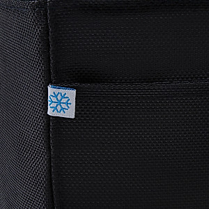 PackIt Freezable Lunch Pail, Black/Gray, Engineered with ECOFREEZE+ Technology: Triple Layered Protection for Ultimate Cooling, with Removable Crossbody Strap, Fresh Food On the Go