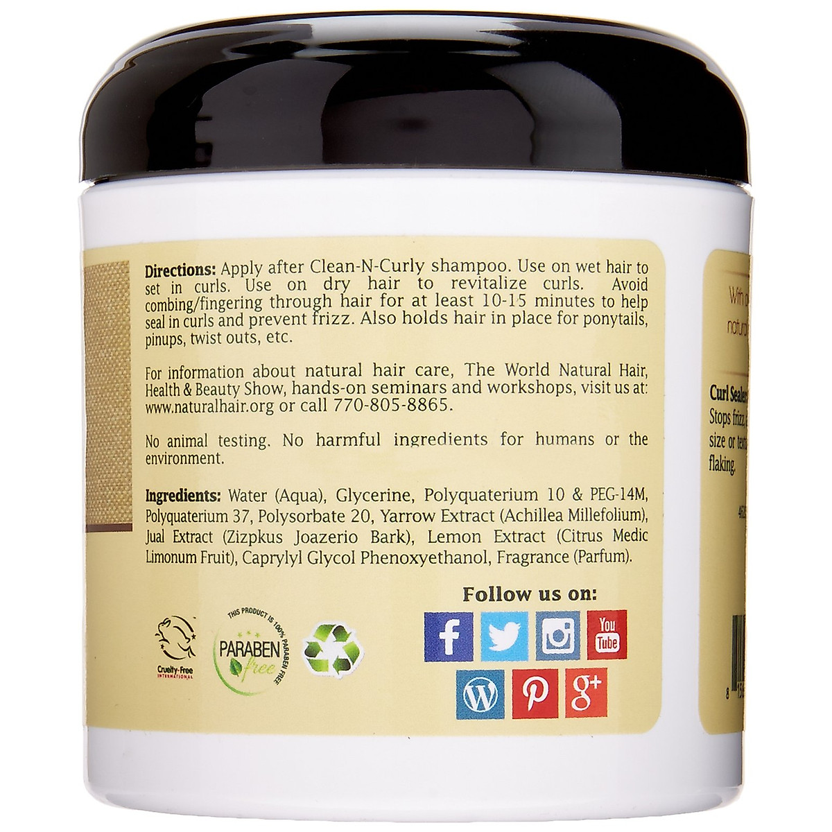 Taliah Waajid Curls, Waves and Naturals Curl Sealer, 6 Ounce