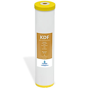Express Water WH300SCGS Whole House Water Filtration System, Stainless Steel and Express Water Kinetic Degradation Fluxion Replacement Filter