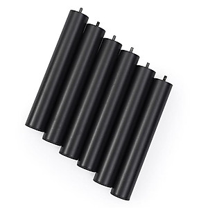 Pemberly Row Modern Metal Model W Adjustable Cal King Split Bed in Black