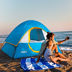 Camping Tent 2 Person, Waterproof Windproof Tent with Rainfly Easy Set up-Portable Dome Tents for Camping