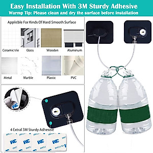 FANYAQIN Fridge Lock, 2 Pack Refrigerator Lock for Kids with Keys, Child Locks for Cabinets, Drawers, Refrigerator, Oven, Toilet, Adhesive Cabinet Locks Childproof Black