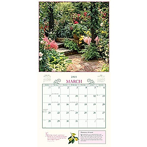 Secret Garden Wall Calendar 2021
