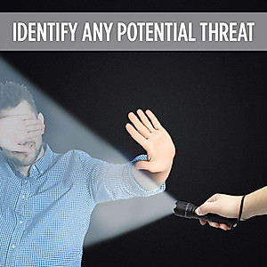 Guard Dog Security Stealth Compact Stun Gun Flashlight, Maximum Voltage, Holster Included, Rechargeable